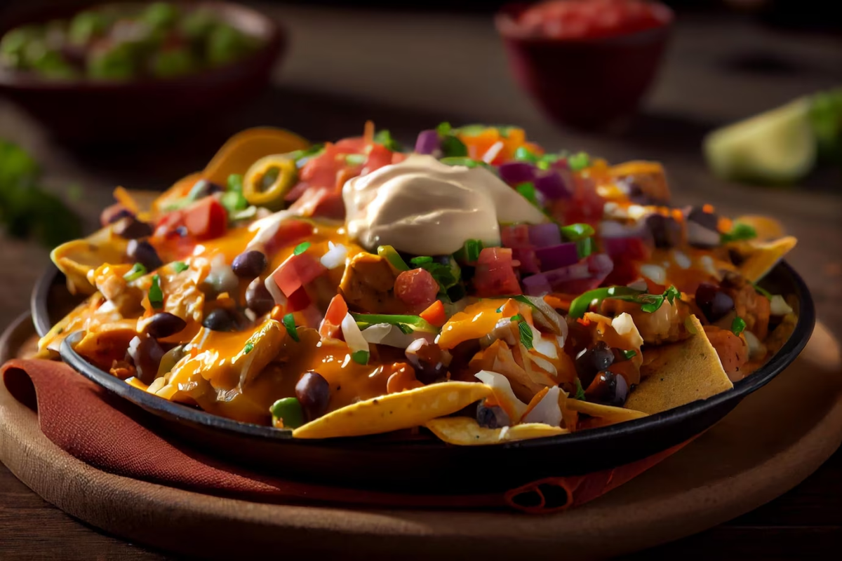 Best Loaded BBQ Chicken Nachos Recipe | High On Chicken